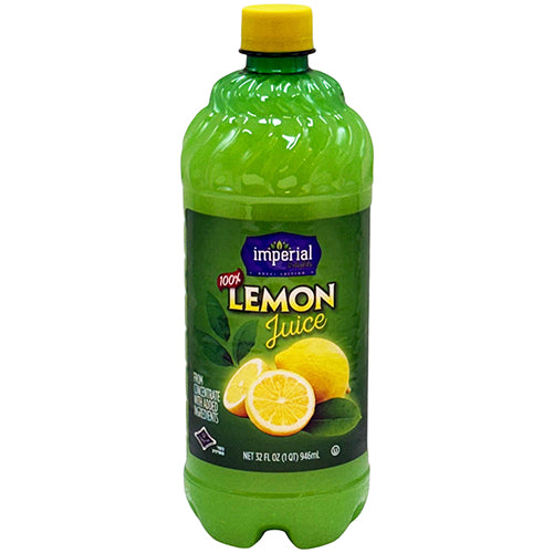 IMPERIAL LEMON JUICE 32oz (ITEM NUMBER: 11834) – HOME PLUS TRADING INC