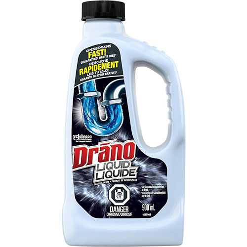 DRANO 900ml (30oz) LIQUID (WHITE) (ITEM NUMBER: 19107) – HOME PLUS ...