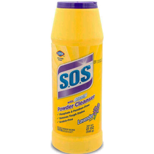 SOS BLEACH POWDER CLEANSER 21oz LAVENDER (ITEM NUMBER: 28079) – HOME ...