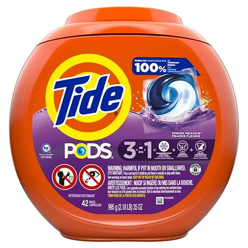 TIDE PODS 42CT SPRING MEADOW (ITEM NUMBER: 29013) – HOME PLUS TRADING INC