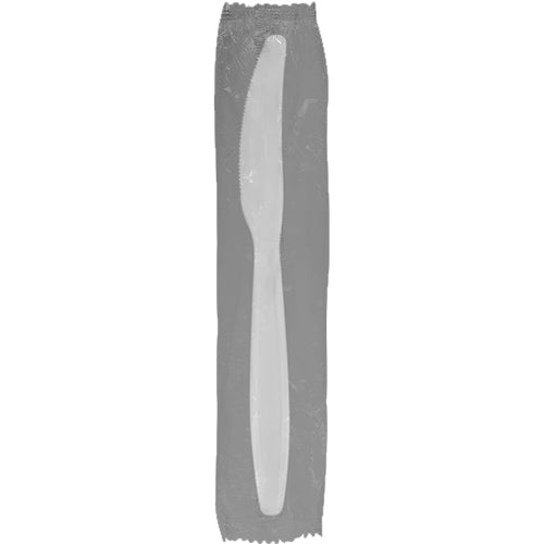 PLASTIC KNIFE HVY "WRAPPED" WHITE 1000CT (ITEM NUMBER: 70221) – HOME ...