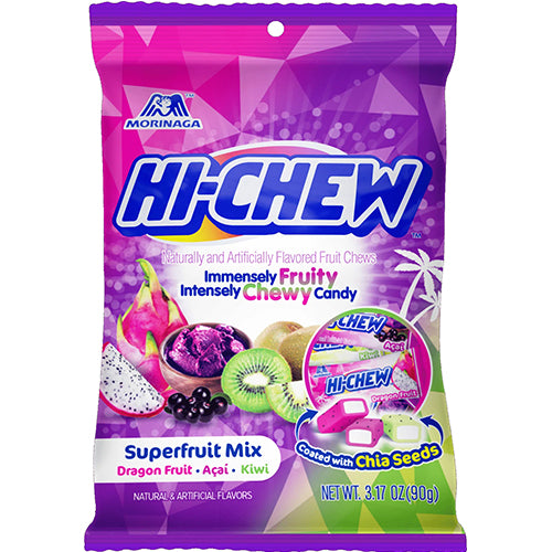 HI CHEW BAG 3oz SUPERFRUIT MIX (ITEM NUMBER: 78613) – HOME PLUS TRADING INC