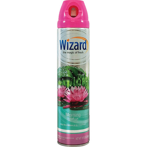 WIZARD AIR FRESHENER 10oz MORNING MIST (ITEM NUMBER: 80409) – HOME PLUS ...