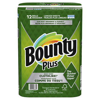 BOUNTY PLUS PAPERTOWEL 86S SELECT (ITEM NUMBER:11435) – HOME PLUS ...