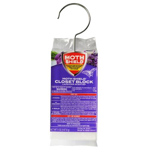 MOTHSHIELD CLOSET DEODORIZER-5oz/LAVENDER #00781 (ITEM NUMBER:13792 ...